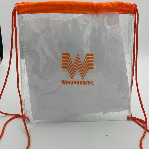 Whataburger | Bags | Whataburger Clear Backpack | Poshmark